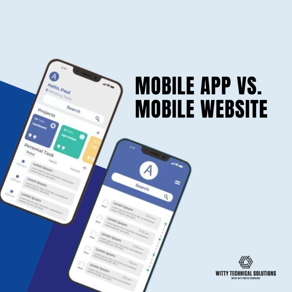 Comparison Between Mobile Apps and Website Apps