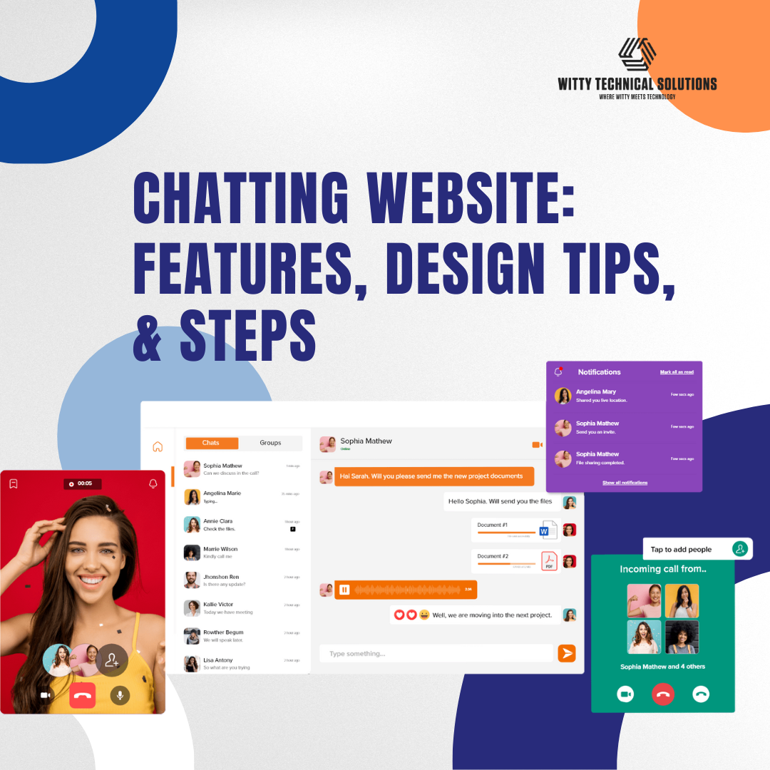 Chatting Website: Features, Design tips, & Steps
